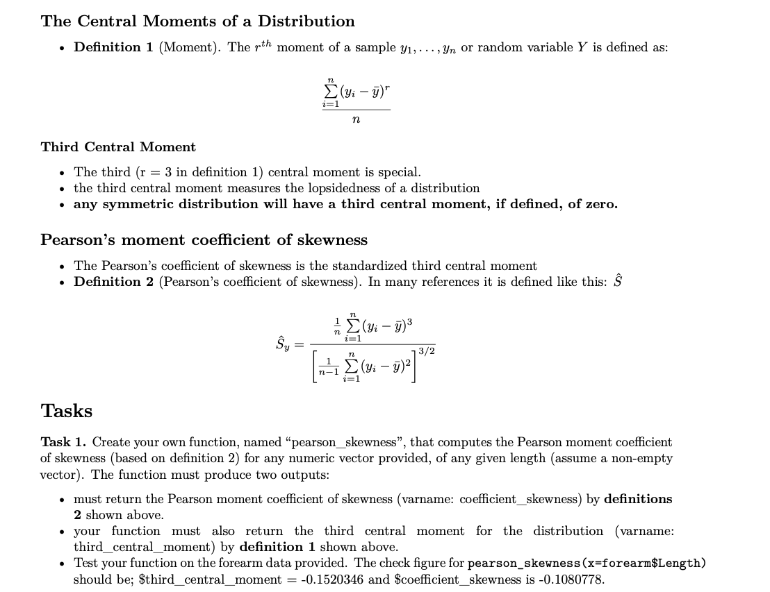 Solved Using Rstudio Coding. Need help completing "Task 1". | Chegg.com