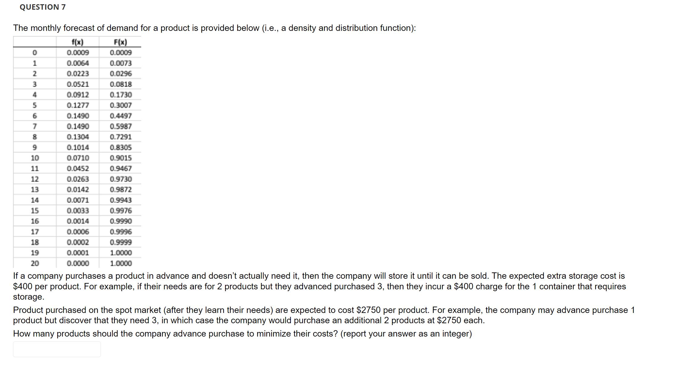 Solved If a company purchases a product in advance and | Chegg.com