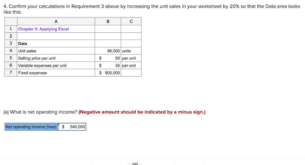 Solved B/ Jx 900000 A B C D 1 Chapter 5: Applying Excel 2 3 | Chegg.com