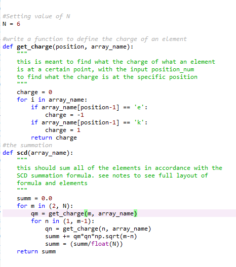 I am coding a nested for loop in Python to calculate | Chegg.com