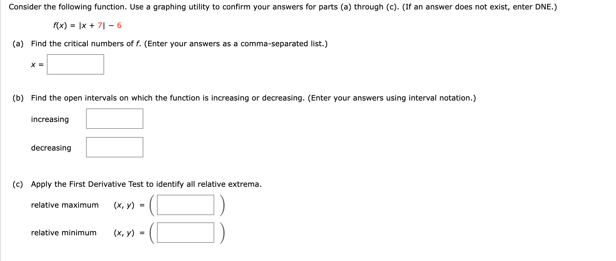 Solved Consider the following function. Use a graphing | Chegg.com