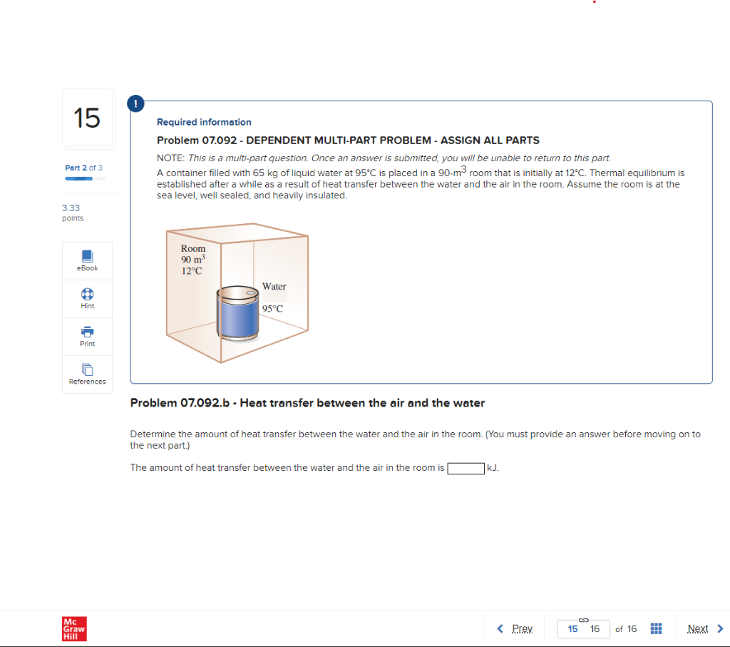 Solved Required information Problem 07.092 - DEPENDENT | Chegg.com