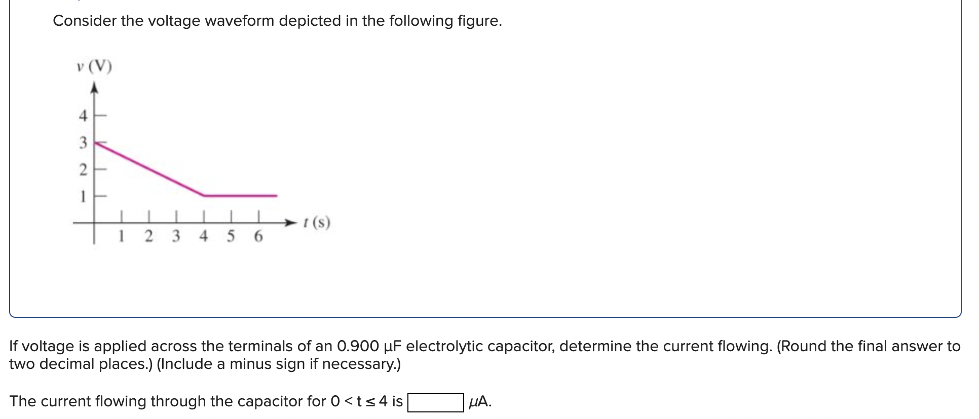 Solved PLEASE HELP ASAP Consider the voltage waveform | Chegg.com