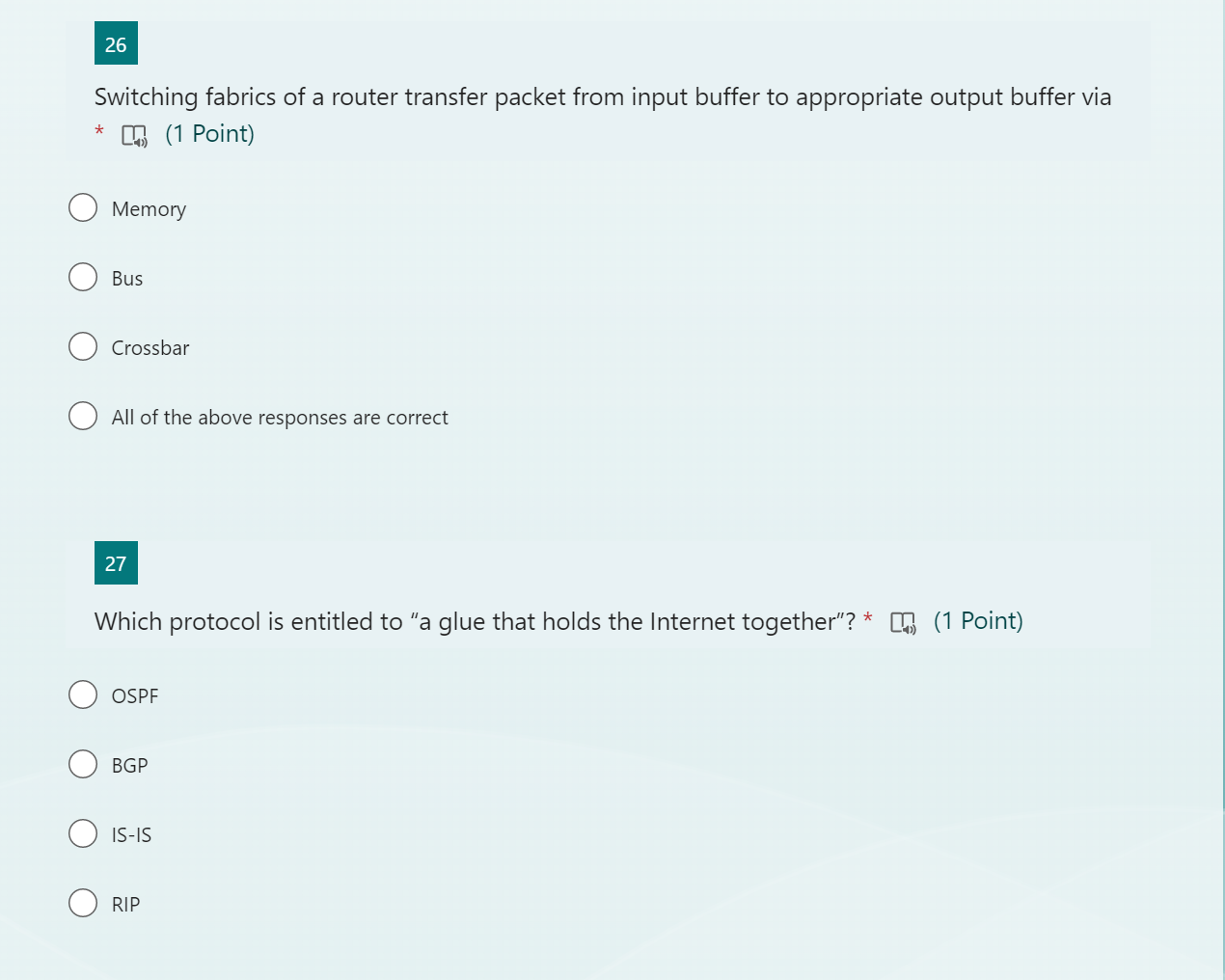Solved Switching fabrics of a router transfer packet from | Chegg.com