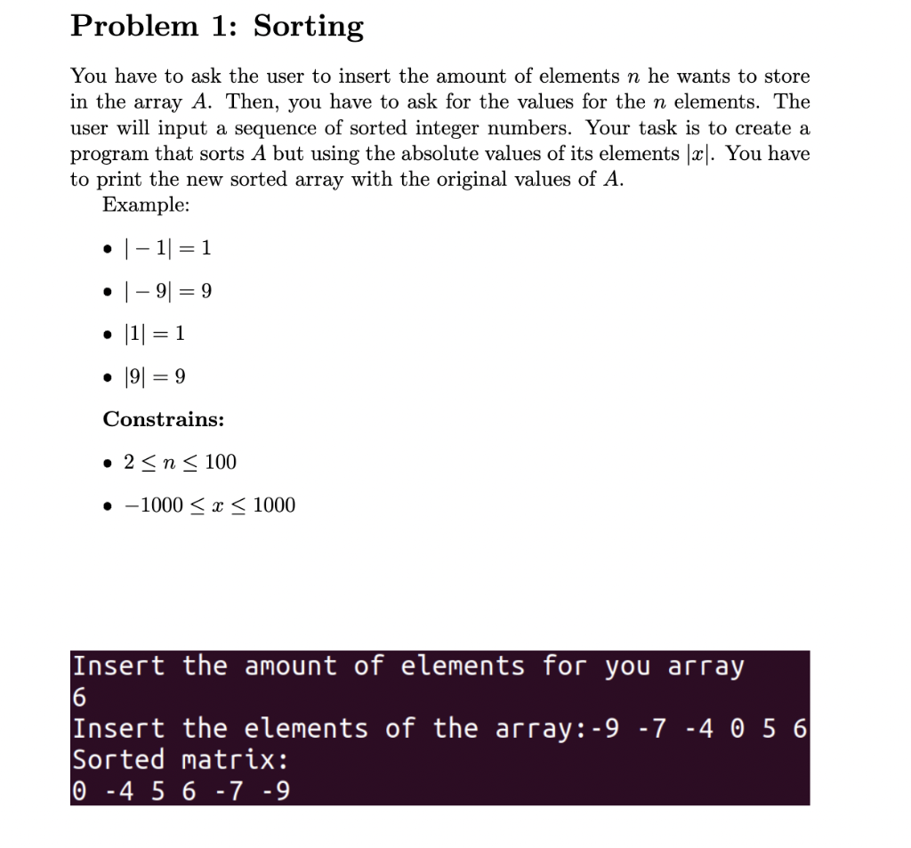 Solved CODE IN C. OUTPUT SHOULD LOOK LIKE THE BELOW. POST | Chegg.com