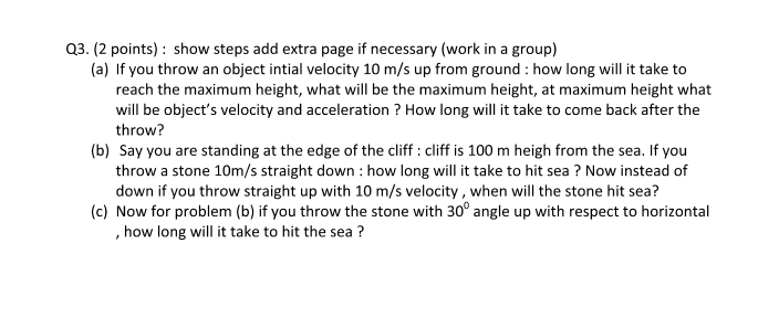 Solved Q3. (2 points): show steps add extra page if | Chegg.com