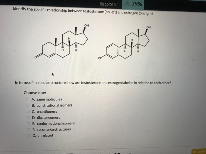 Solved 10/03/18 79% Identify the specific relationship | Chegg.com