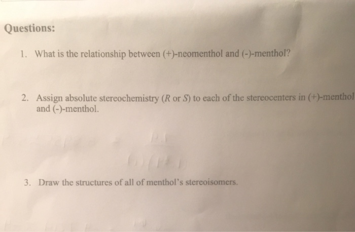 Solved Questions: 1. What is the relationship between | Chegg.com