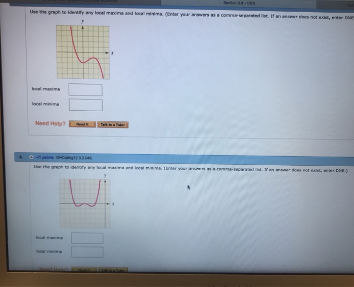 Solved Need Help?RandIt Watch K Talk to Tutor リー/1 points | Chegg.com