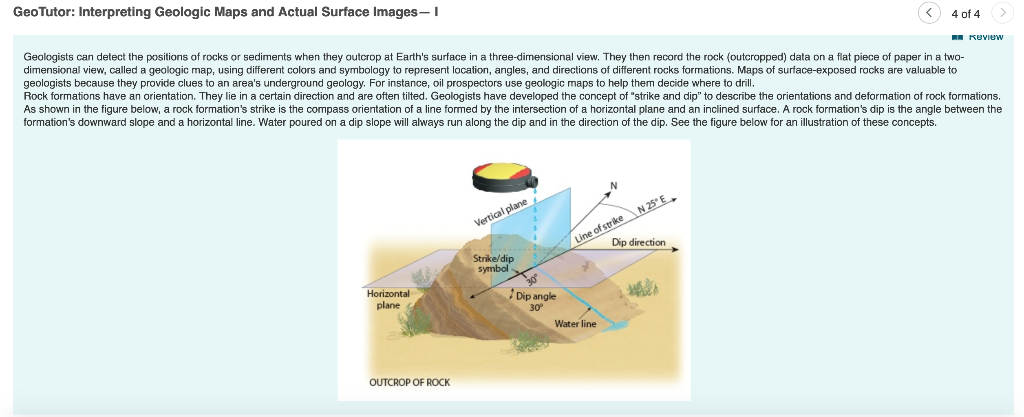 Solved GeoTutor: Interpreting Geologic Maps and Actual | Chegg.com