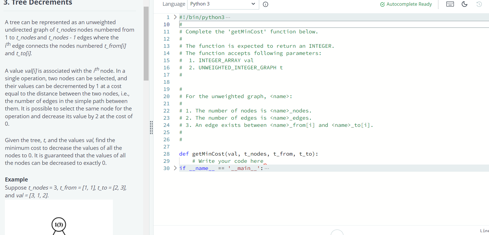 Solved Example Suppose t−nodes =3, from −=[1,1], t_ to | Chegg.com