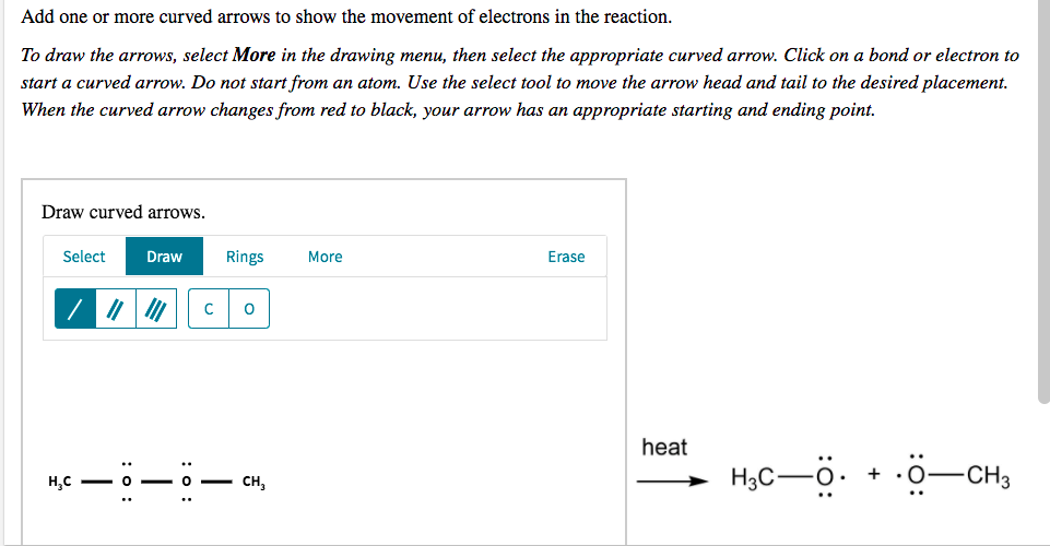 Solved Add one or more curved arrows to show the movement of | Chegg.com