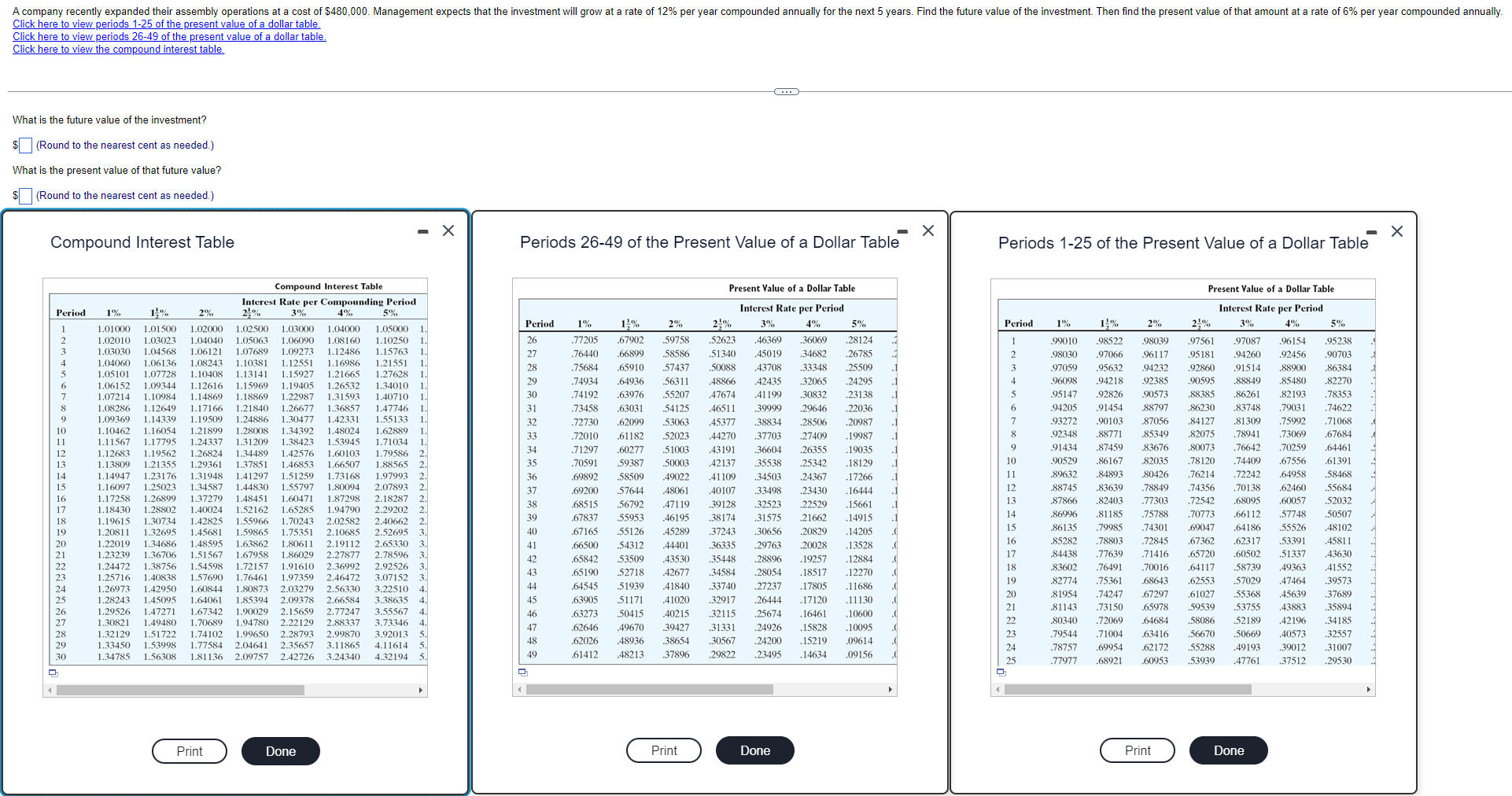 Solved What is the future value of the | Chegg.com