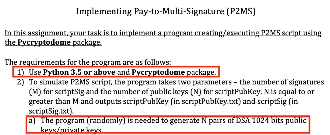 Solved LANGUAGE: PYTHON 3.5 PACKAGE: PYCRYPTODOME answer | Chegg.com