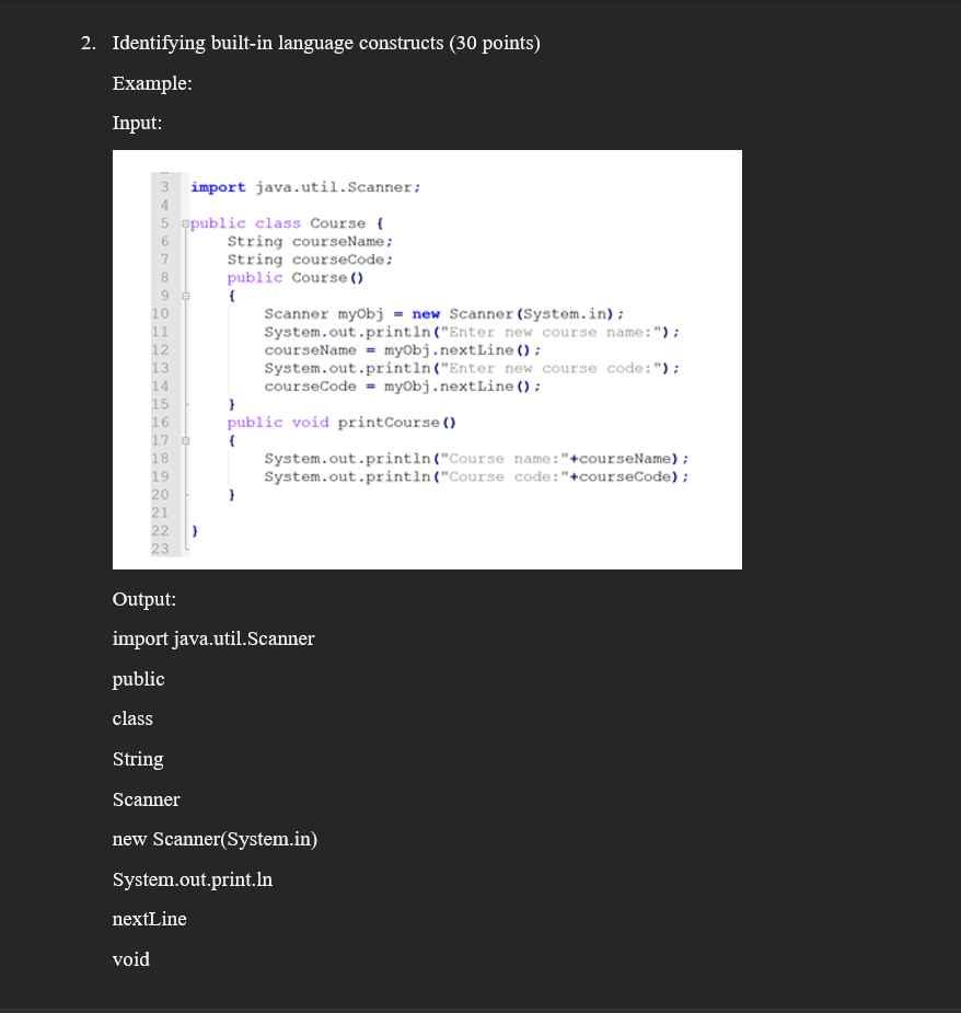 Solved You are required to implement a preprocessor in | Chegg.com