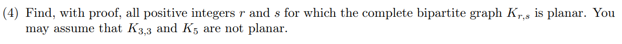 Solved 4) Find, with proof, all positive integers r and s | Chegg.com