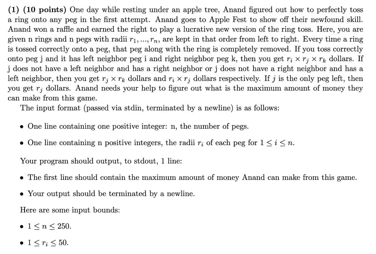 Solved Program And Explain Algorithm Remember That When A 8076