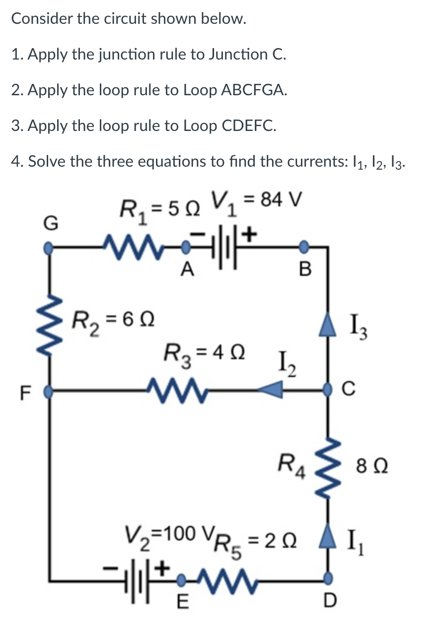 Solved Consider the circuit shown below. 1. Apply the | Chegg.com