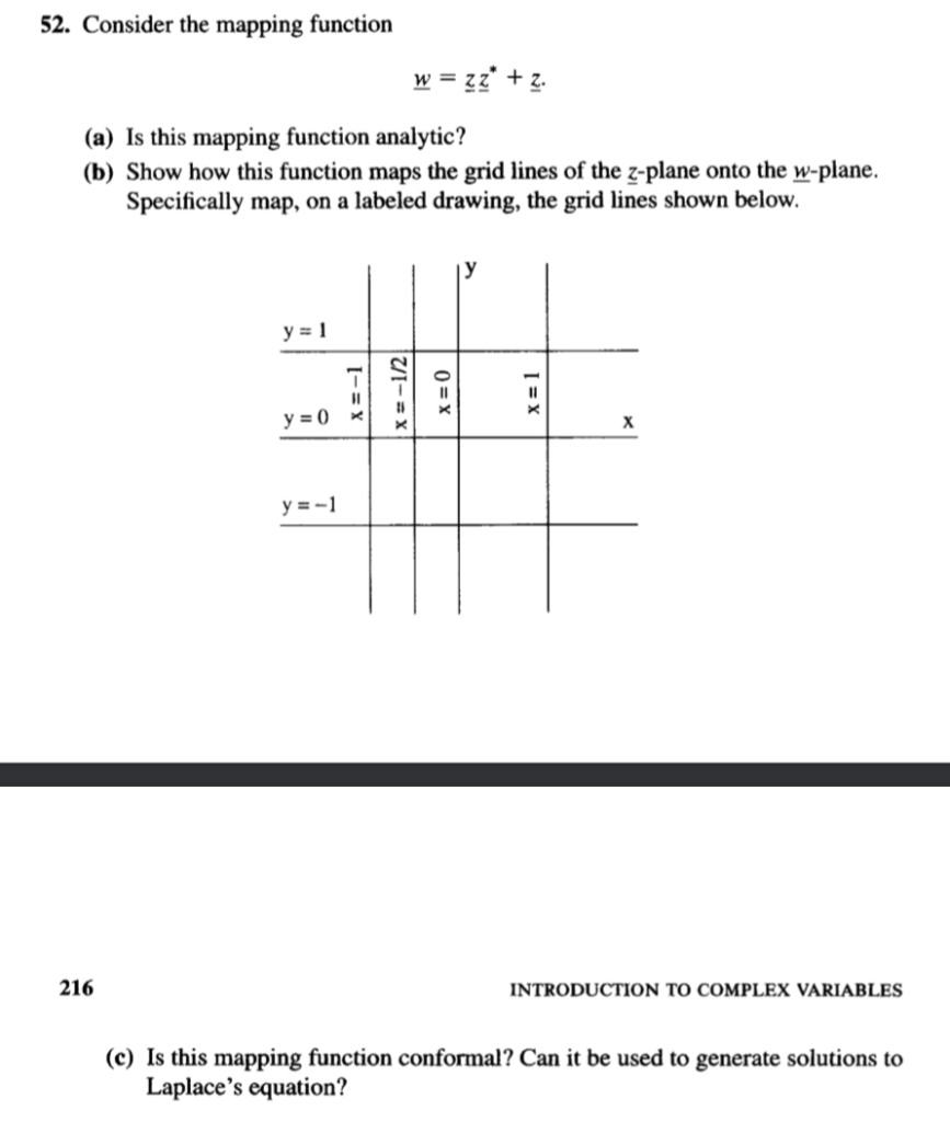 52. Consider the mapping function (a) Is this mapping | Chegg.com