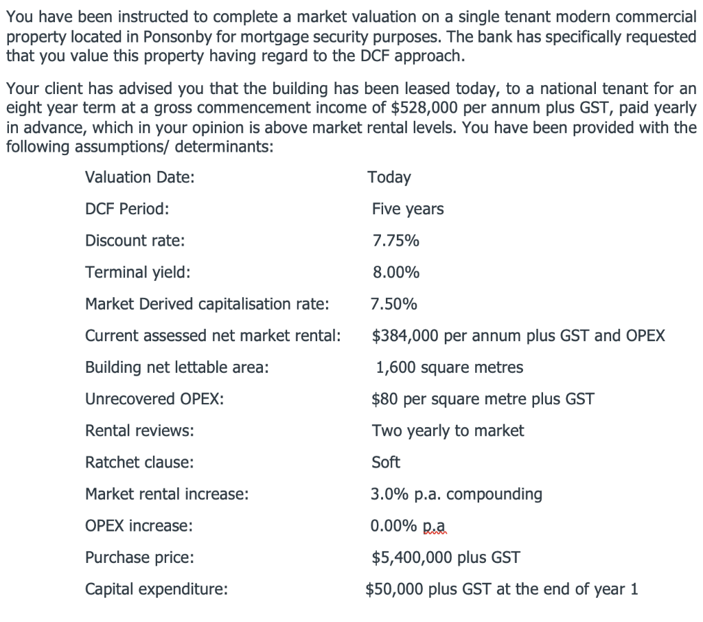 With reference to your DCF analysis, what is the DCF | Chegg.com