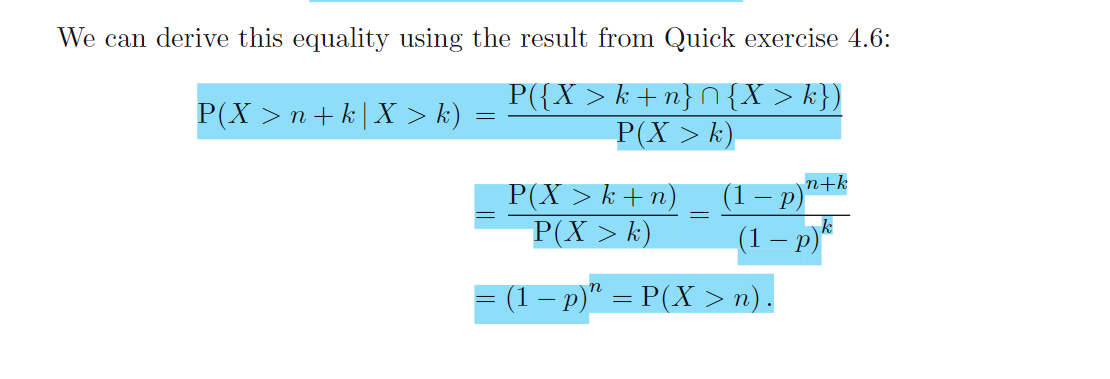 Solved We can derive this equality using the result from | Chegg.com
