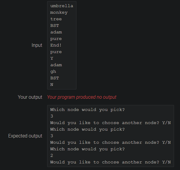 Solved Complete bellow code, so it : accepts strings from | Chegg.com