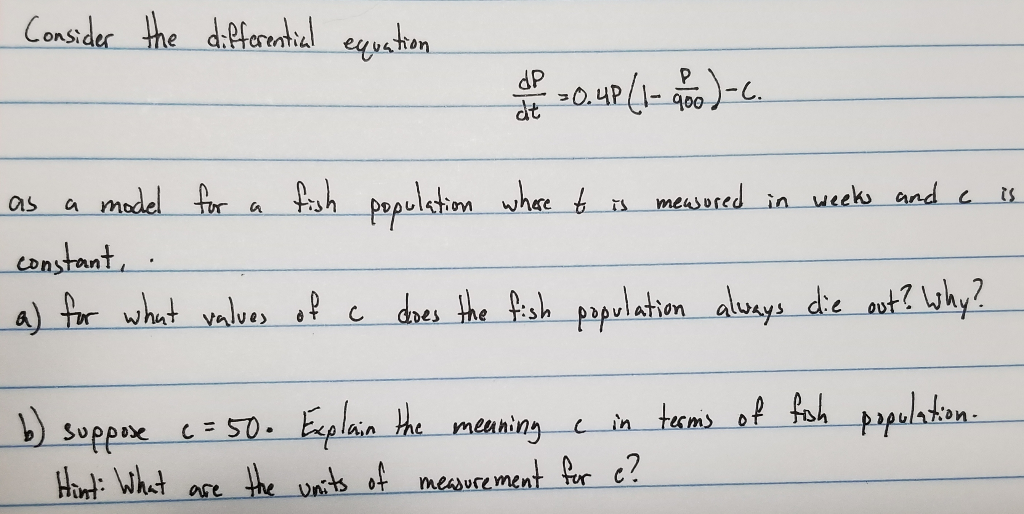 Solved Consider the differential equation | Chegg.com