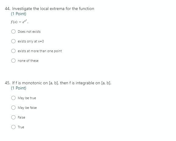 Solved 41. Every divergent sequences is unbounded (1 Point) | Chegg.com