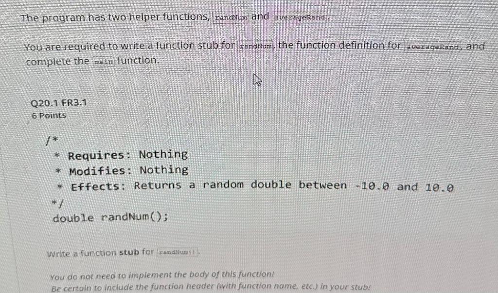 Solved Complete the main function. Instructions: The main | Chegg.com