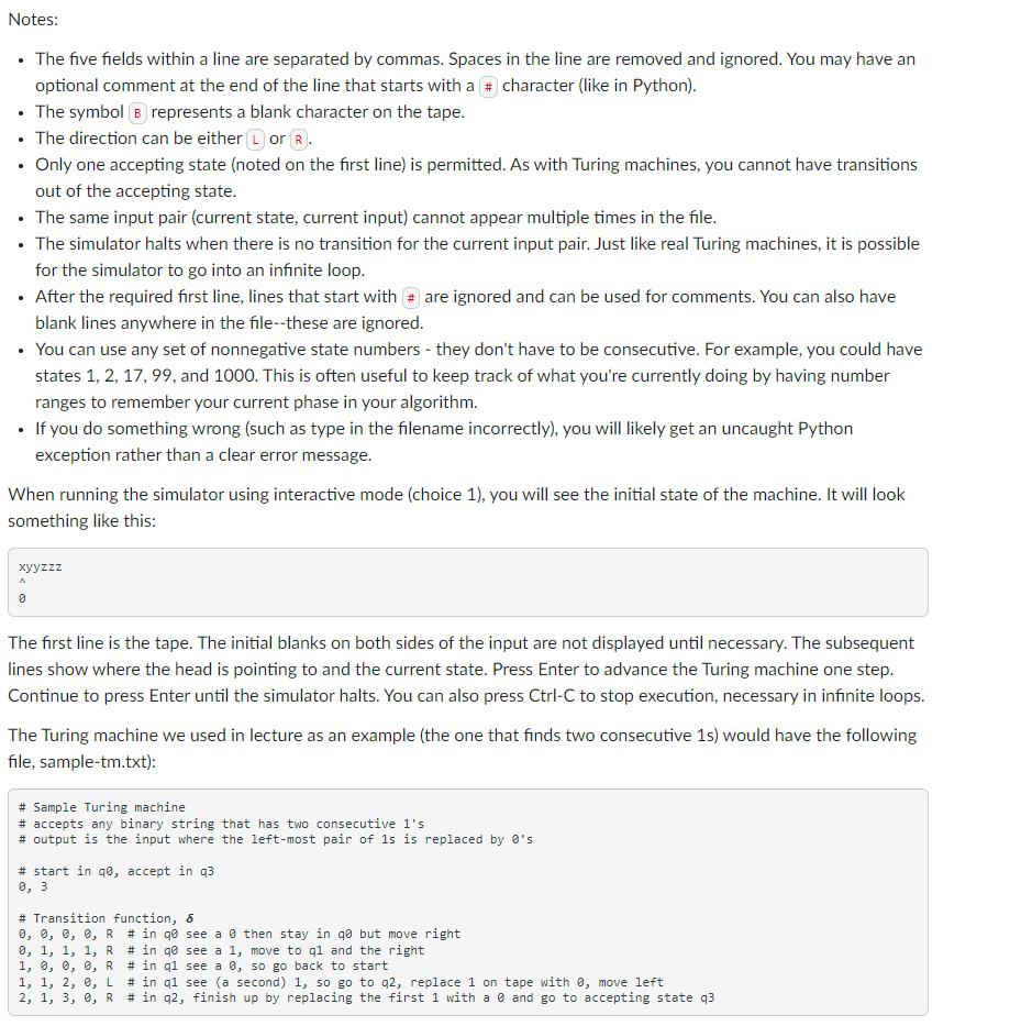 Solved Part 2 Turing Machines Create Turing Machines Based 