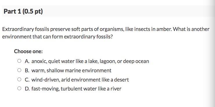 Solved Extraordinary fossils preserve soft parts of | Chegg.com