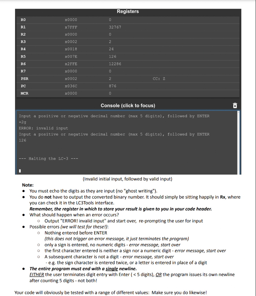 High Level Description Prompt the user to enter a | Chegg.com