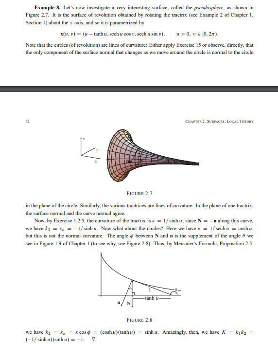 Solved *6. Calculate the first and second fundamental forms | Chegg.com