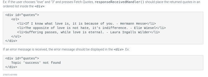 In this lab, you will use a web API to fetch and | Chegg.com