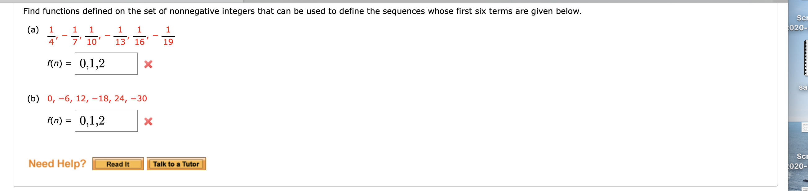 Solved Find Functions Defined On The Set Of Nonnegative