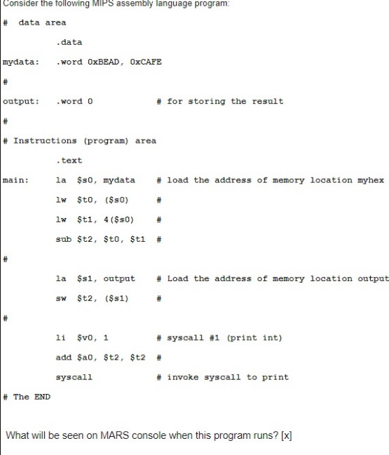 Solved Consider the following MIPS assembly language | Chegg.com Solved Consider the following MIPS assembly language | Chegg.com
