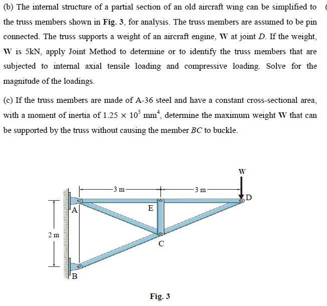 Solved (b) The internal structure of a partial section of an | Chegg.com