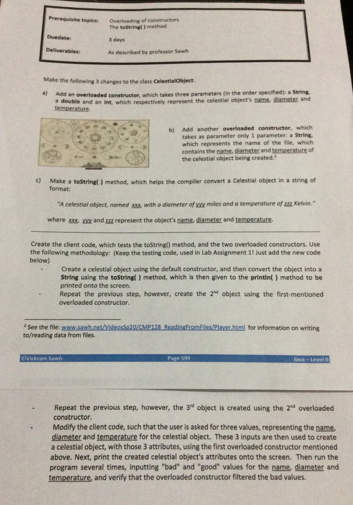 Solved Prerequisite topics: Creating a template of a class | Chegg.com
