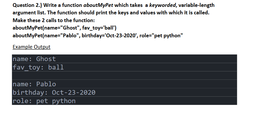 Solved in python, do not copy from someone on chegg the | Chegg.com