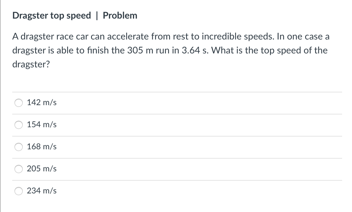 Solved Car slowing aspects | Problem Which of the following | Chegg.com