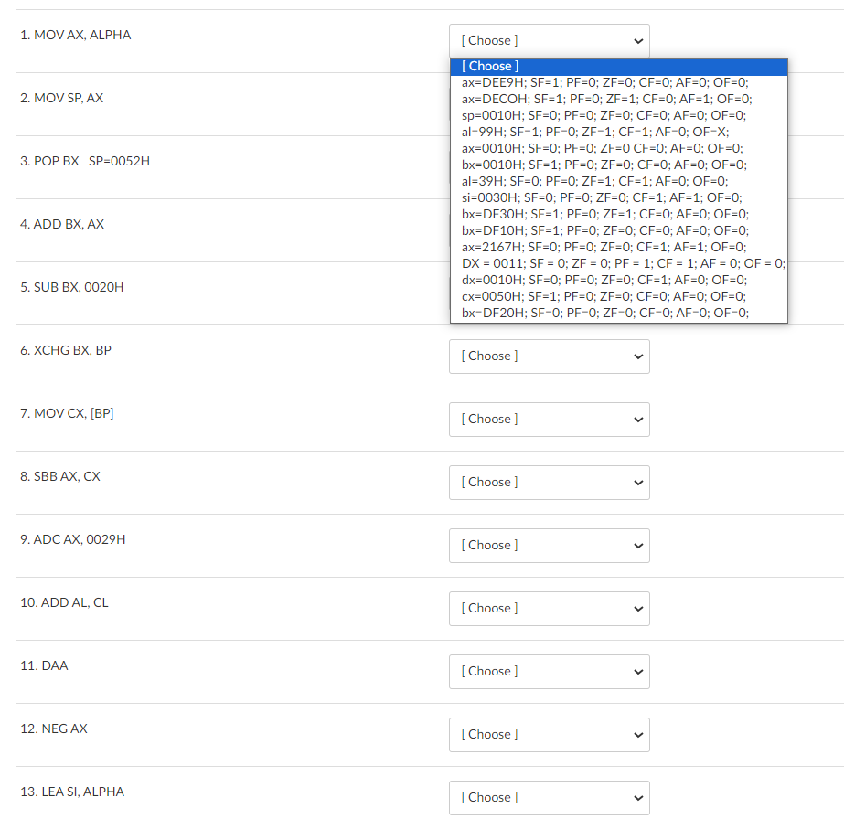 Solved Trace the following program. Assume the following: | Chegg.com