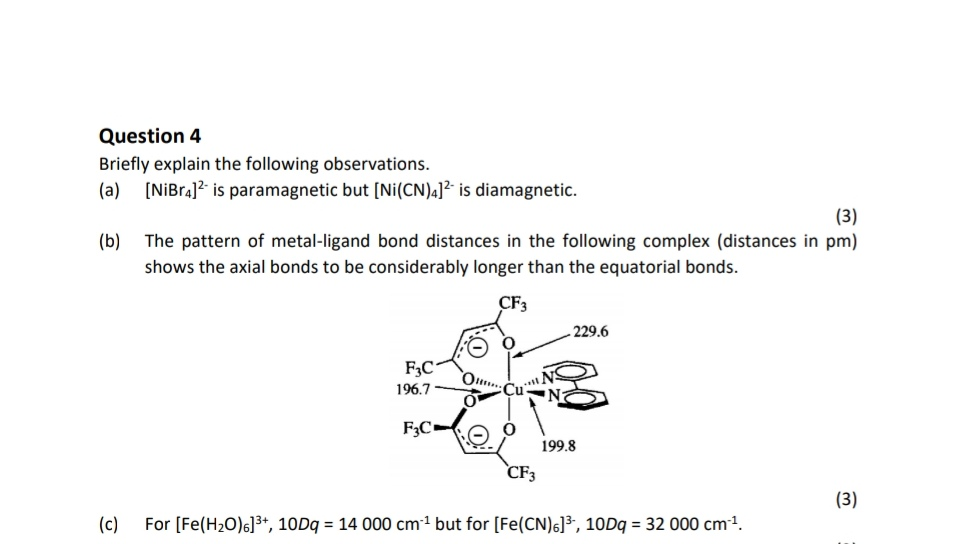 Solved Question 4 Briefly explain the following | Chegg.com
