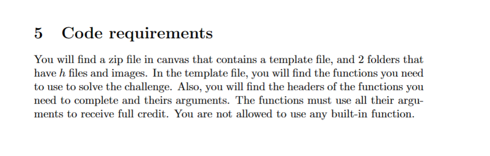 Digital Image Processing in C Abstract This challenge | Chegg.com