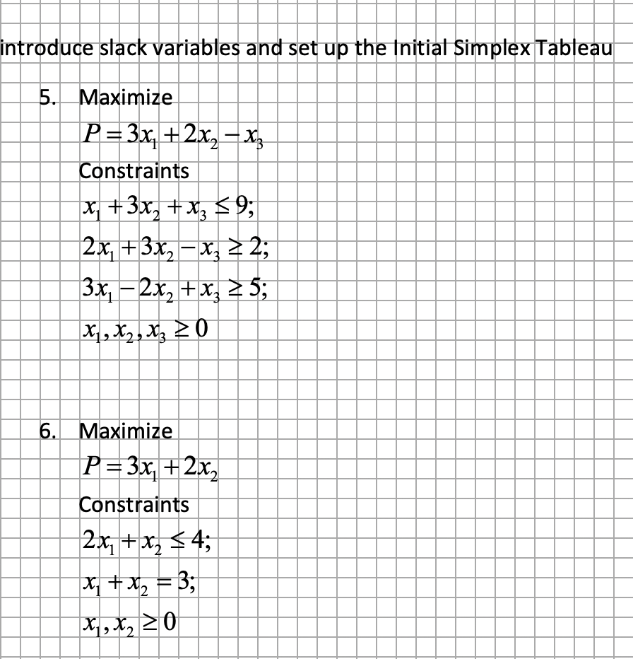Solved introduce stack variables and set up the initial | Chegg.com