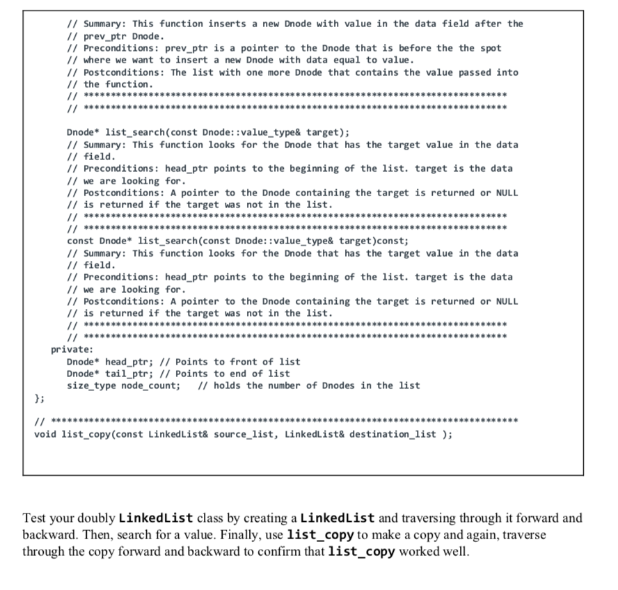 Create a Dnode, as shown in the diagram below. This | Chegg.com Create a Dnode, as shown in the diagram below. This | Chegg.com