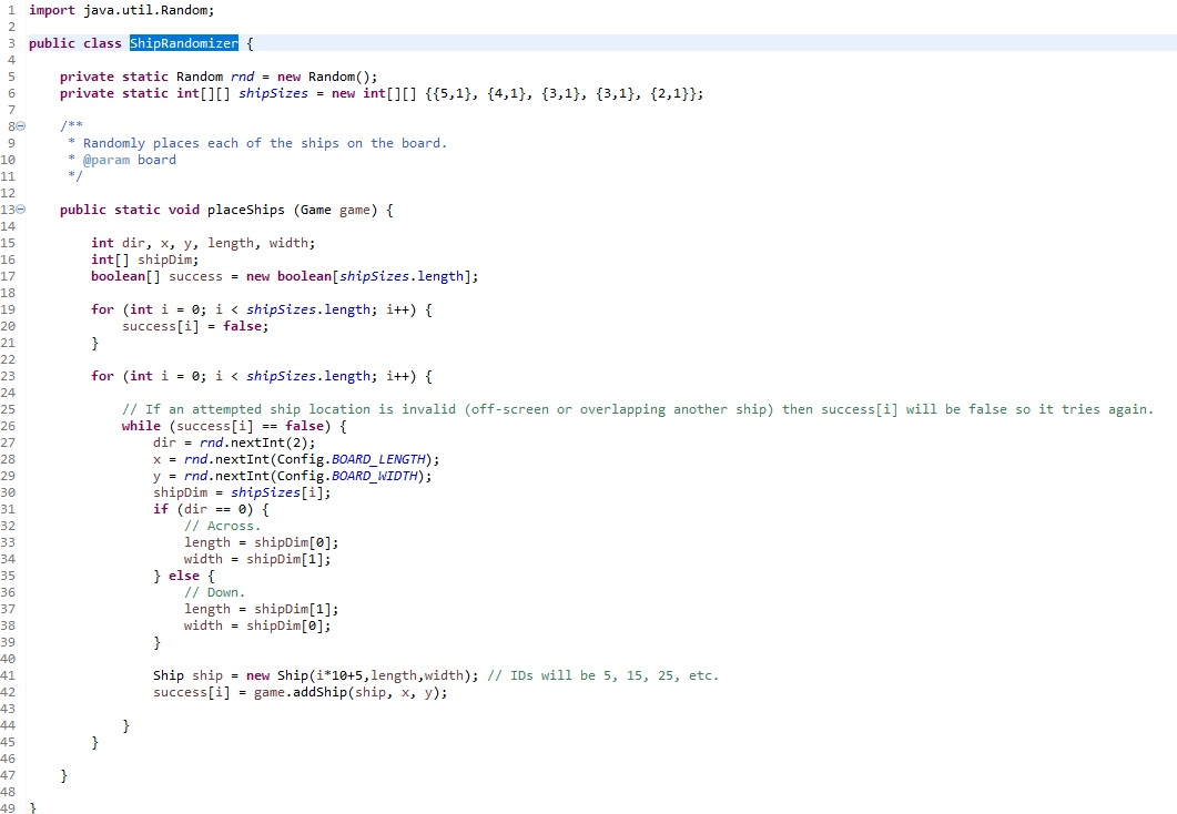 Solved How would this shootTarget method in Game.java | Chegg.com