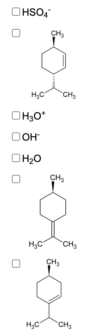 Solved CHM-231L: Dehydration of Menthol 13. Using the | Chegg.com