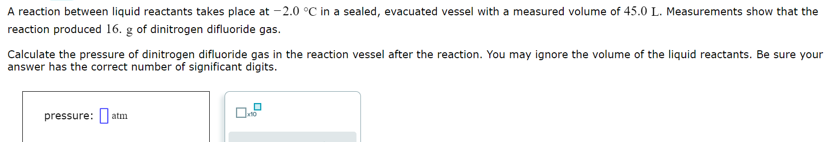 Solved A reaction between liquid reactants takes place at | Chegg.com