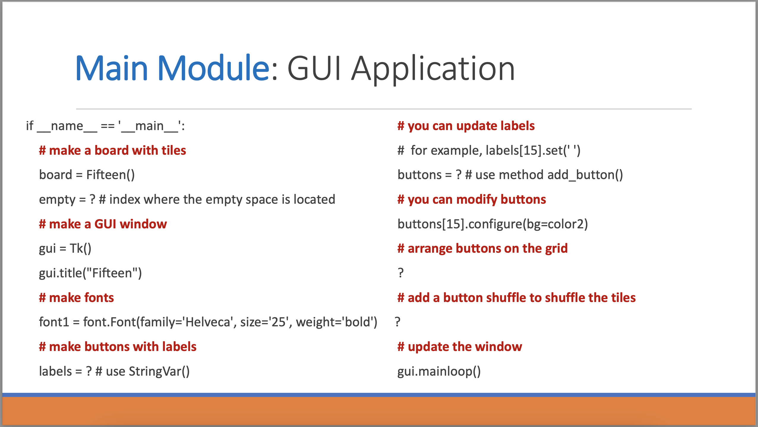 Solved Complete game.py according to the specifications | Chegg.com