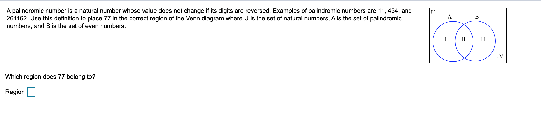 Solved U A palindromic number is a natural number whose | Chegg.com